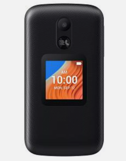 TCL 4058 Flip 2 8GB Factory Unlocked 4G LTE GSM Smart Flip Phone, Vloc ...